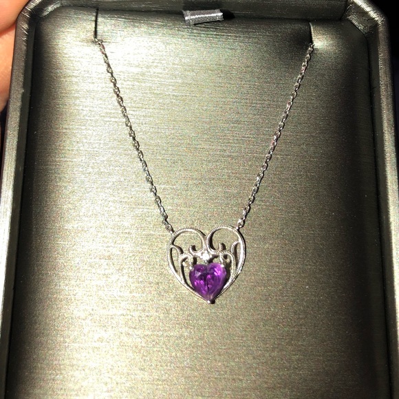 shane co | Jewelry | Diamond And Amethyst Shane Co Necklace | Poshmark